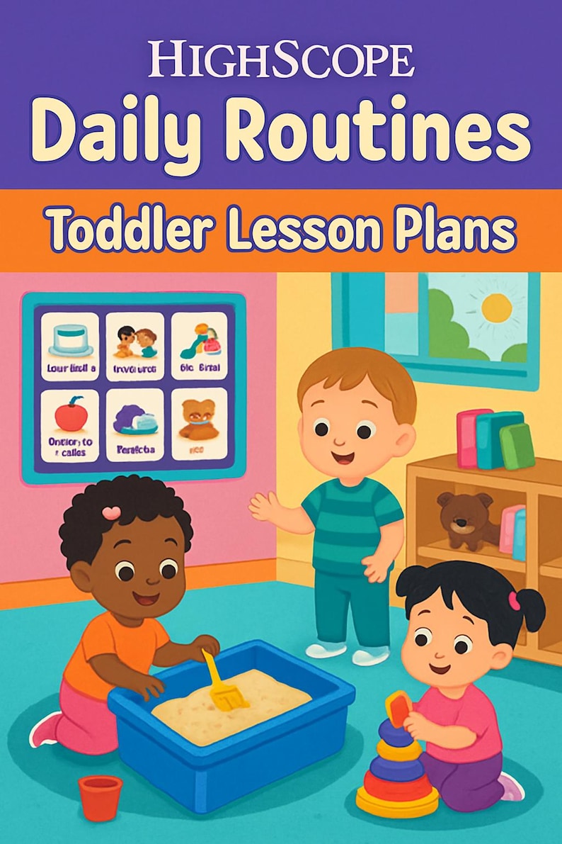 7 Highscope Curriculum Lesson Plans - Etsy