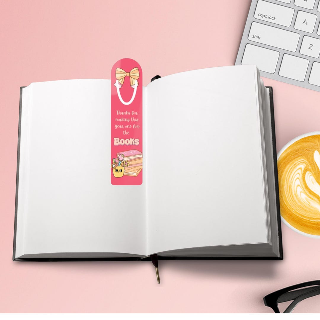 Groovy Retro Teacher Appreciation Gift Bookmark Teacher Thank You ...