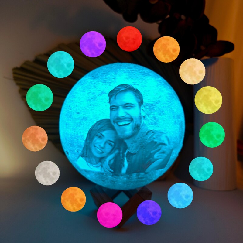 Moon Lamp - Etsy