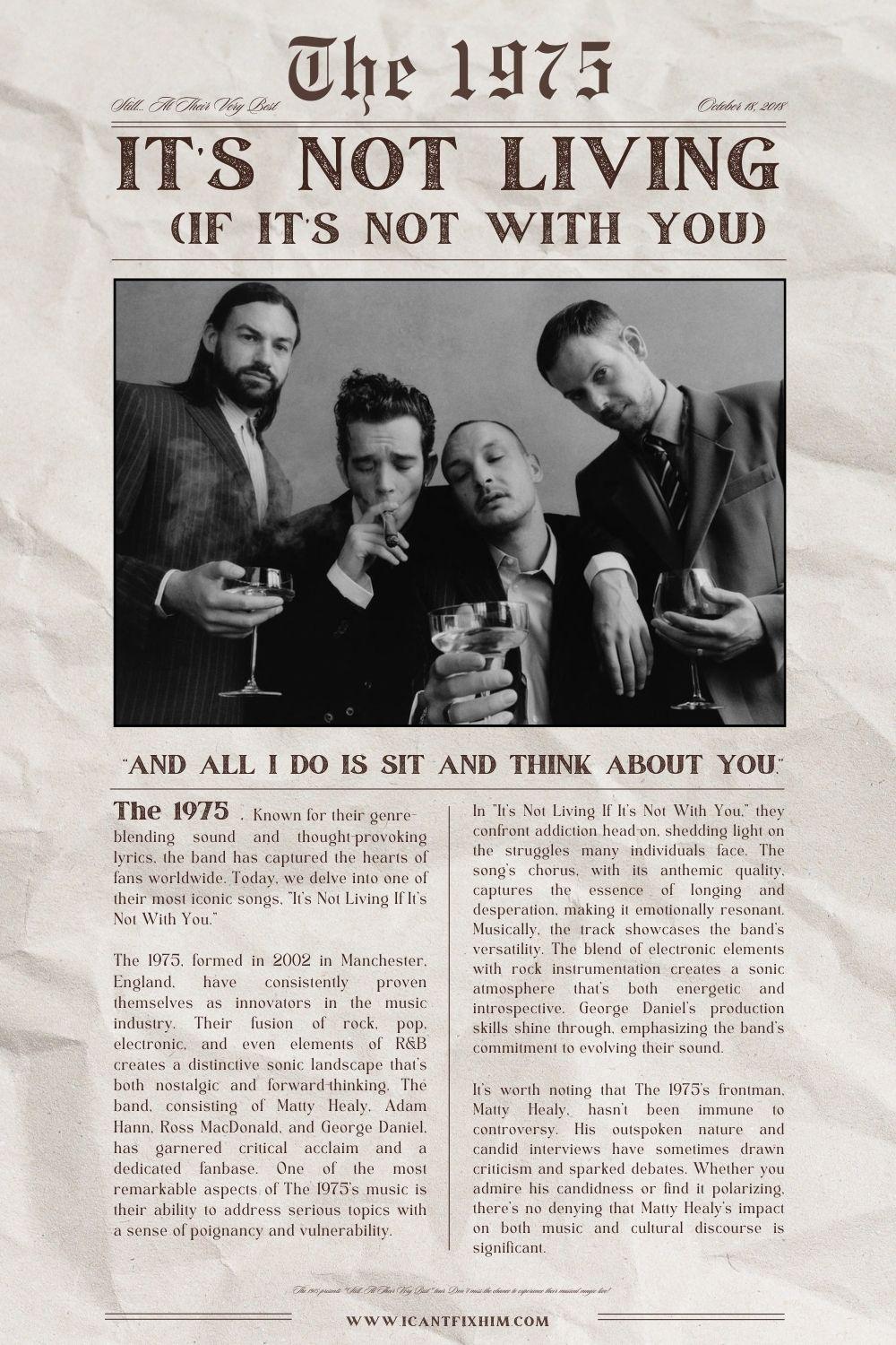 Retro Newspaper Print, the 1975 Poster Art, Wall Decor, Room Decor - Etsy