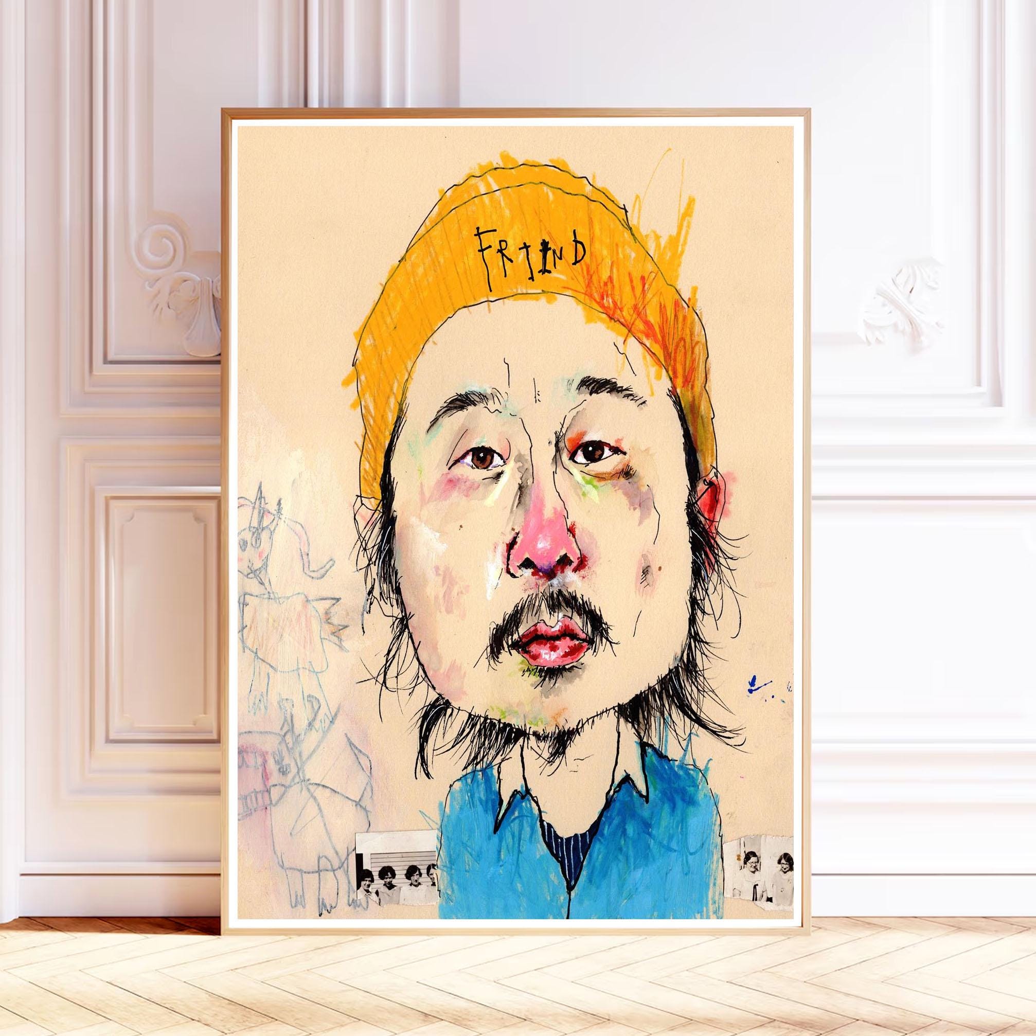 Custom Portrait Poster, Bobby Lee Poster, Bobby Lee Art, Bobby Lee ...