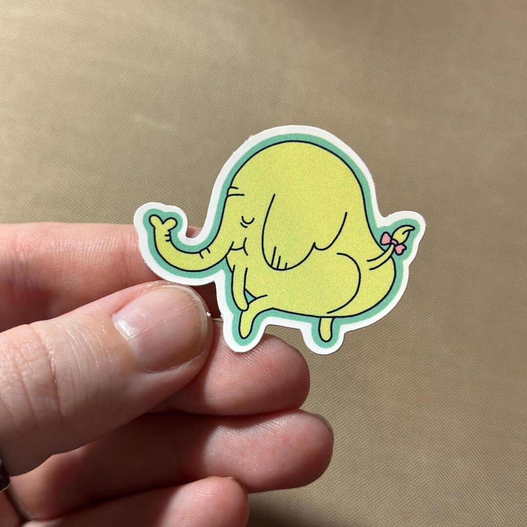 Tree Trunks Twerking Sticker | Adventure Time Sticker | Weatherproof - Etsy
