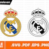 Real Madrid Svg File, Digital Download , Instant Delivery - Etsy