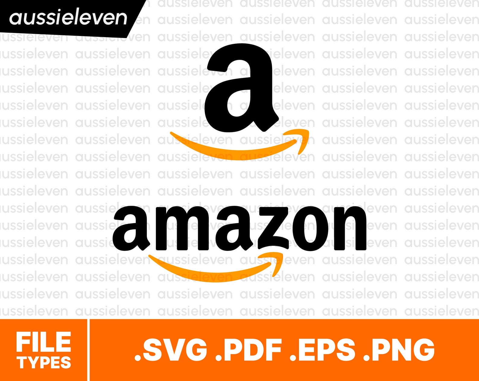 Amazon Logos Svg Pdf Eps Png | Amazon SVG Logo | Cricut and Silhouette ...