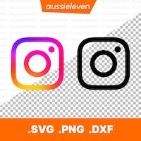 Instagram Logo, Instagram, Insta, Digital File, Pdf, Png, SVG, EPS ...