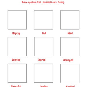 Feelings Identification - Etsy