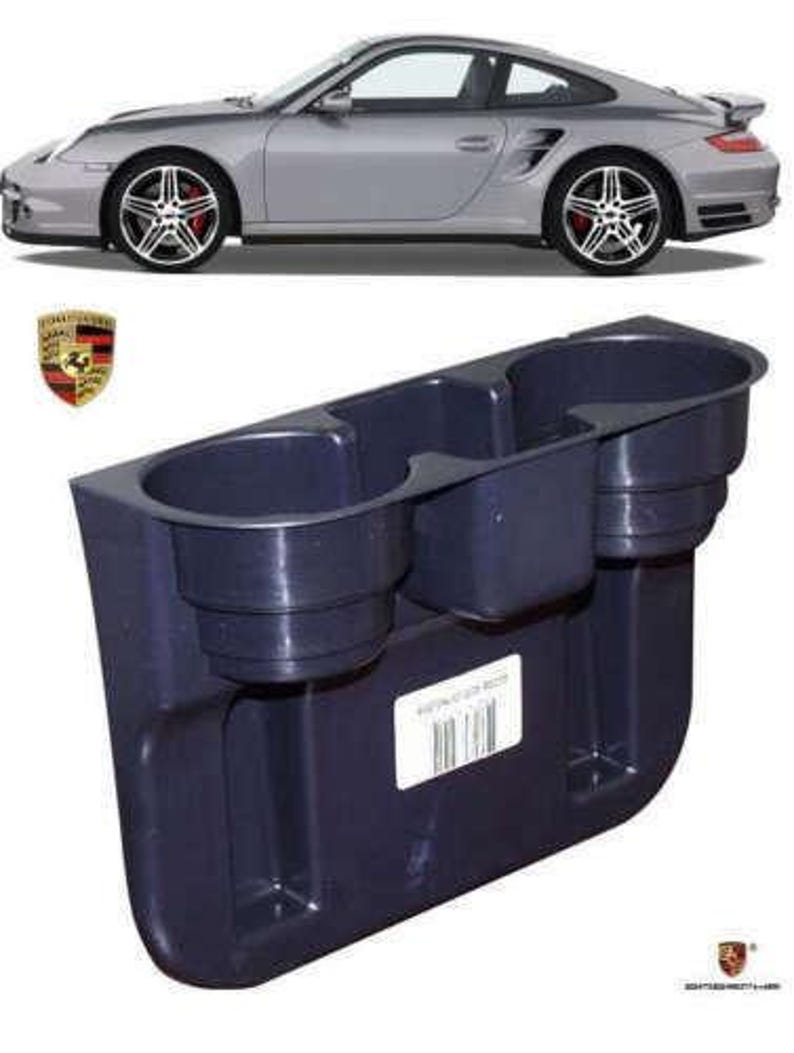 Porsche Dual Drink Cup Holder for Boxster, Cayenne, Cayman, 911, 944 ...