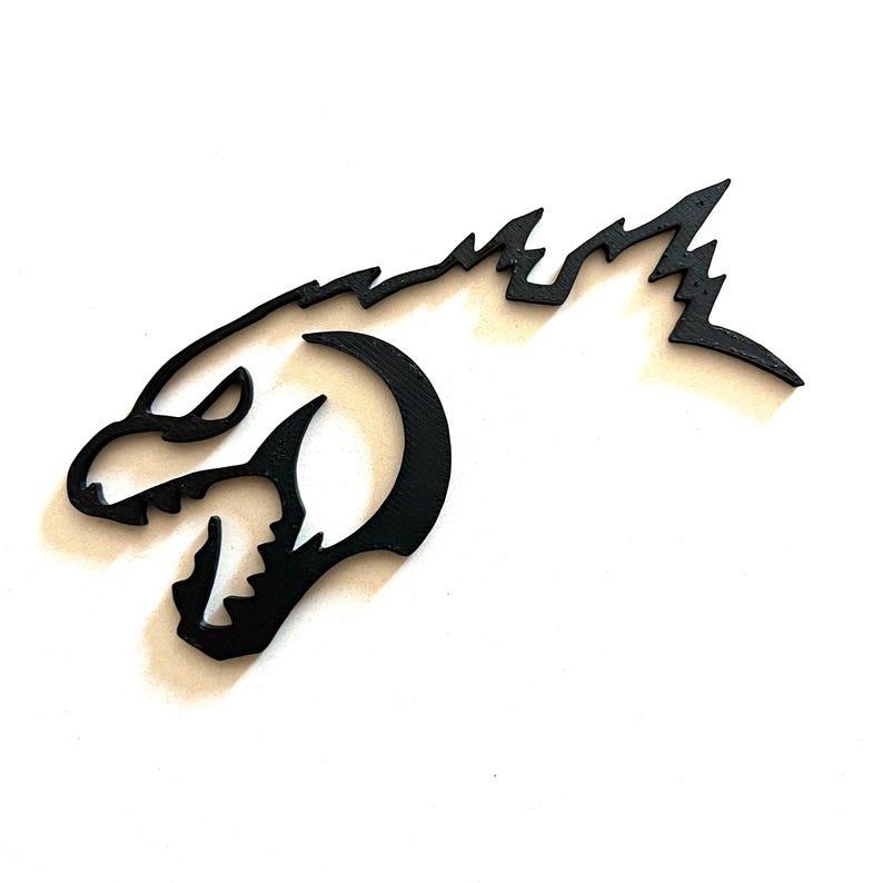 Godzilla Badge Dodge Hellcat Demon Inspired Emblem for Car Truck ...