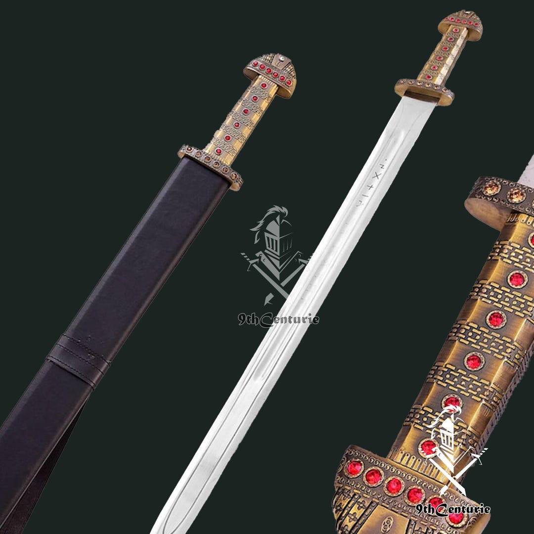 Hand-forged Ragnar Lothbrok Viking Sword, Norse Replica, Medieval ...