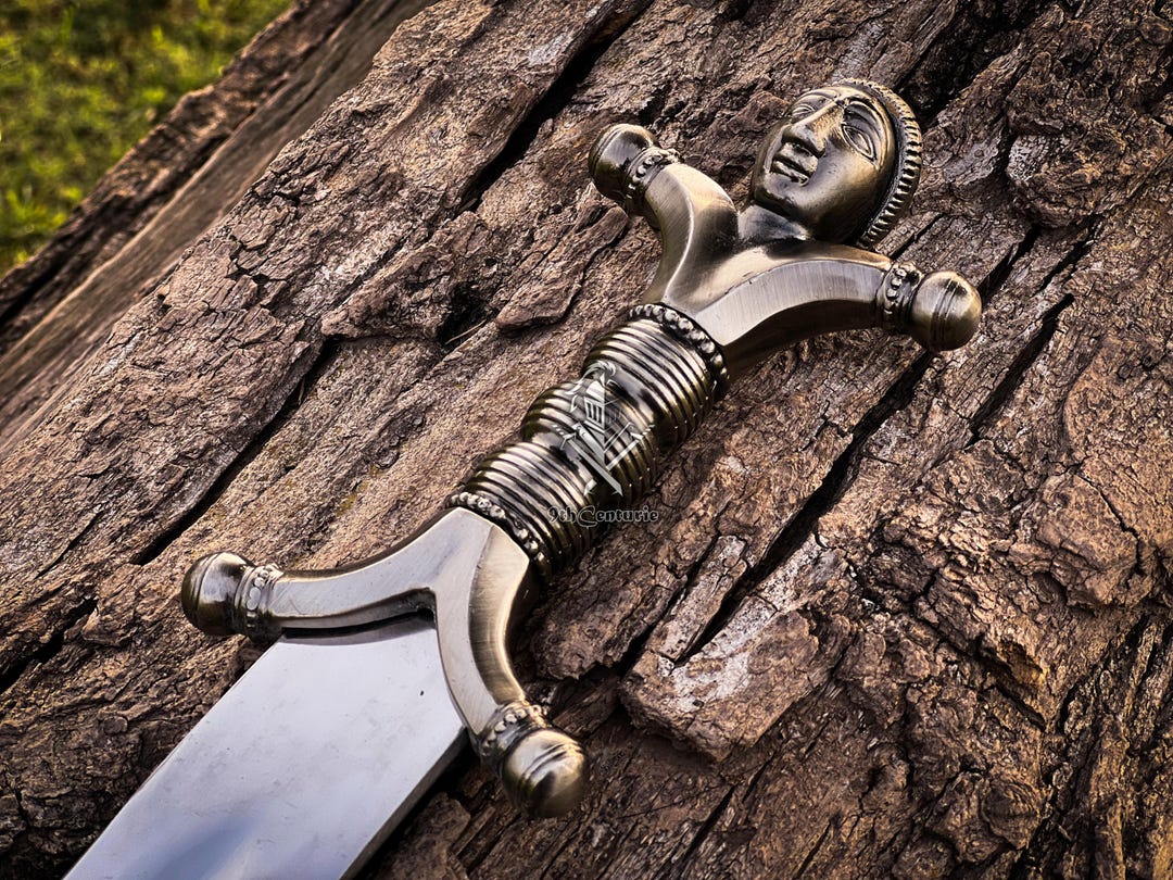 Authentic Celtic Medieval Sword With Sheath - Carthaginian Style ...