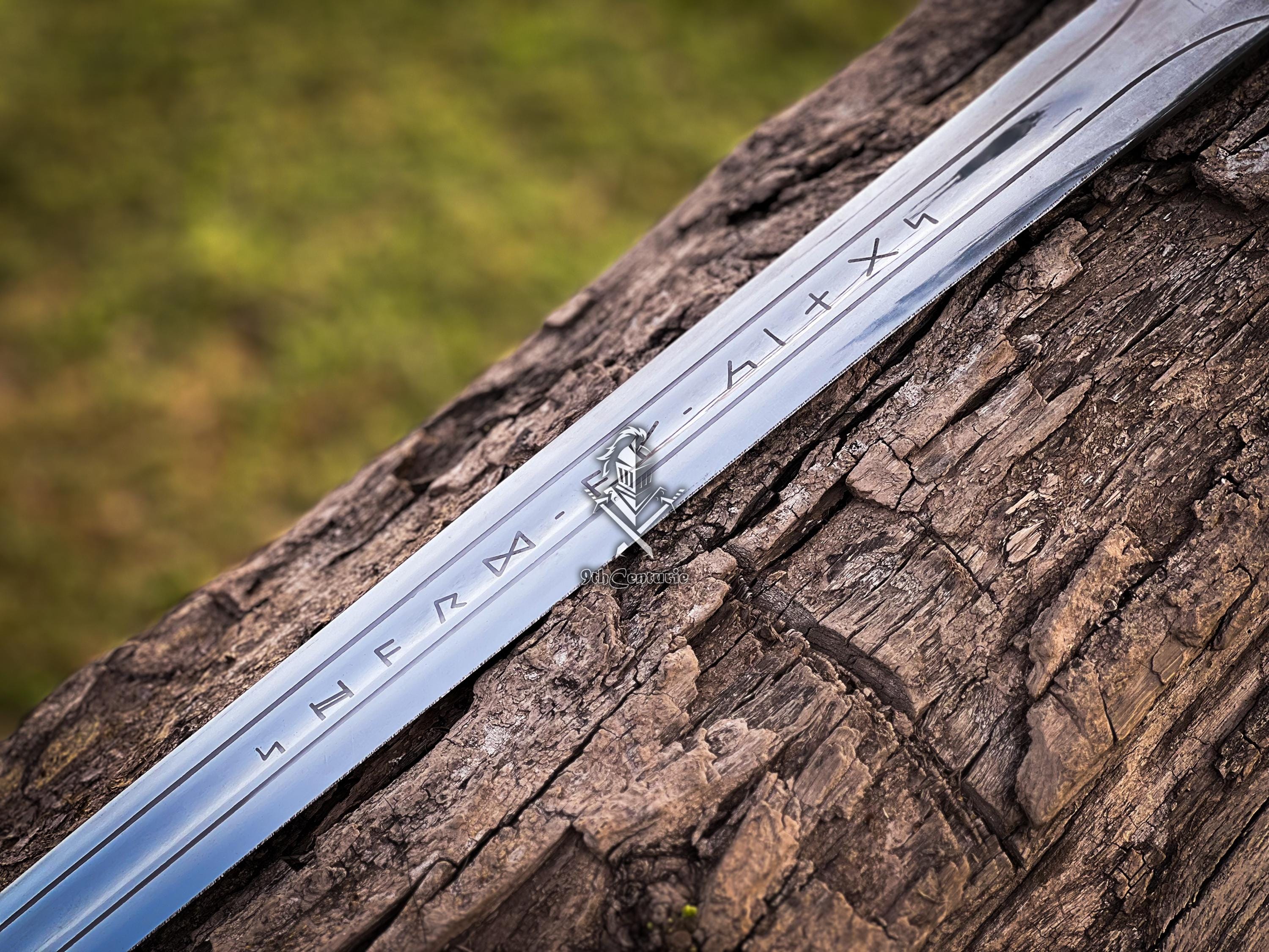 Viking Sword of Ragnar Lothbrok-real Vikings Sword of King Ragnar Sword ...