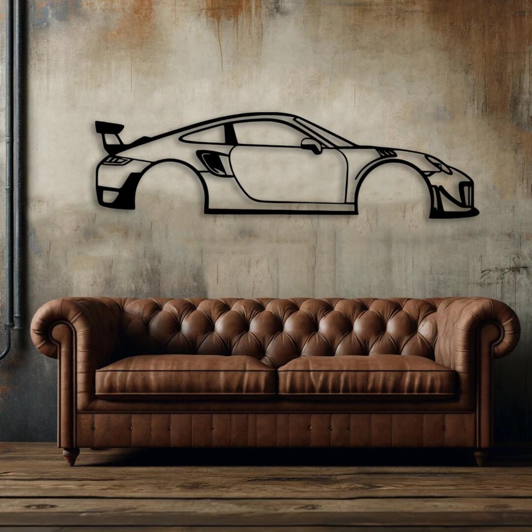 Extra Large Wall Decor, Sports Car Wall Art, Garage Door Decorations ...