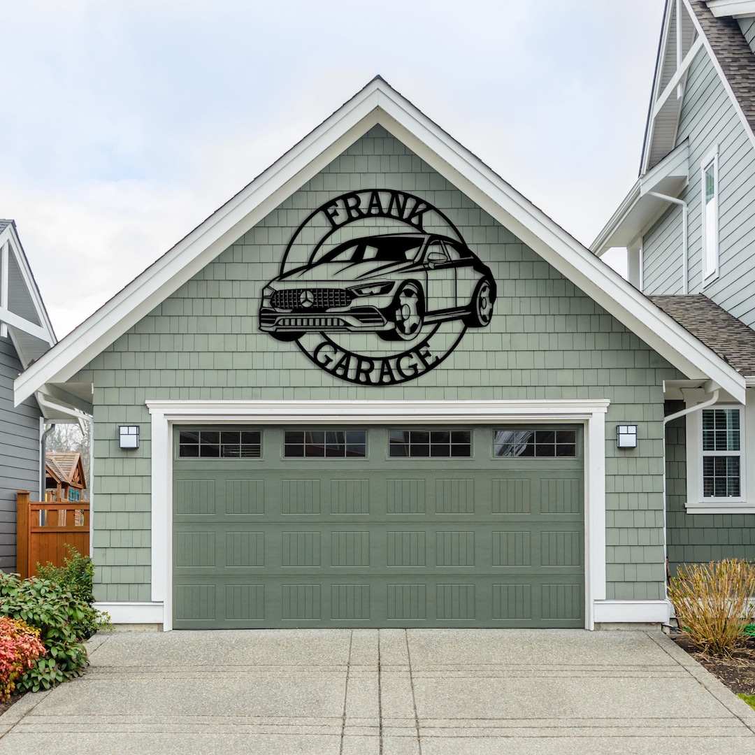 Super Sports Car Custom Garage Sign, Retro Signs for Garage, Car ...