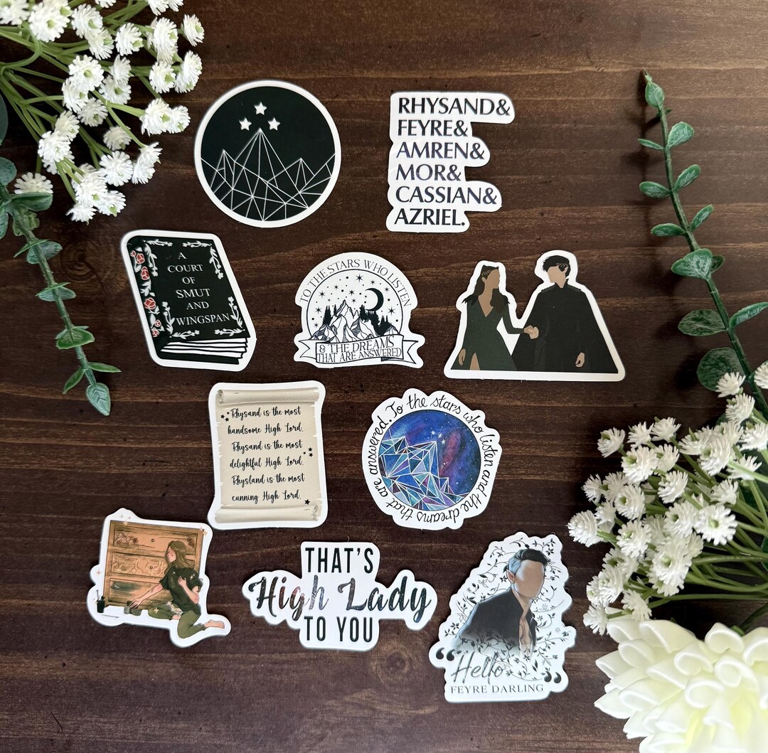 ACOTAR Sticker Pack - Etsy