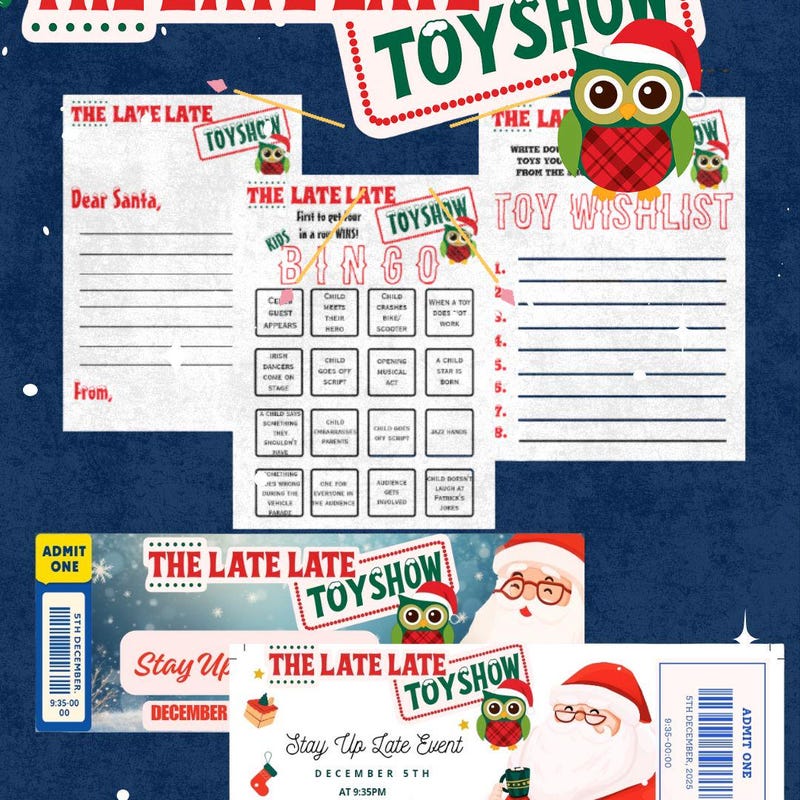 Toy Show Late Late - Etsy