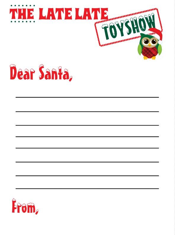 Late Late Toy Show Printable Kids Pack - Etsy