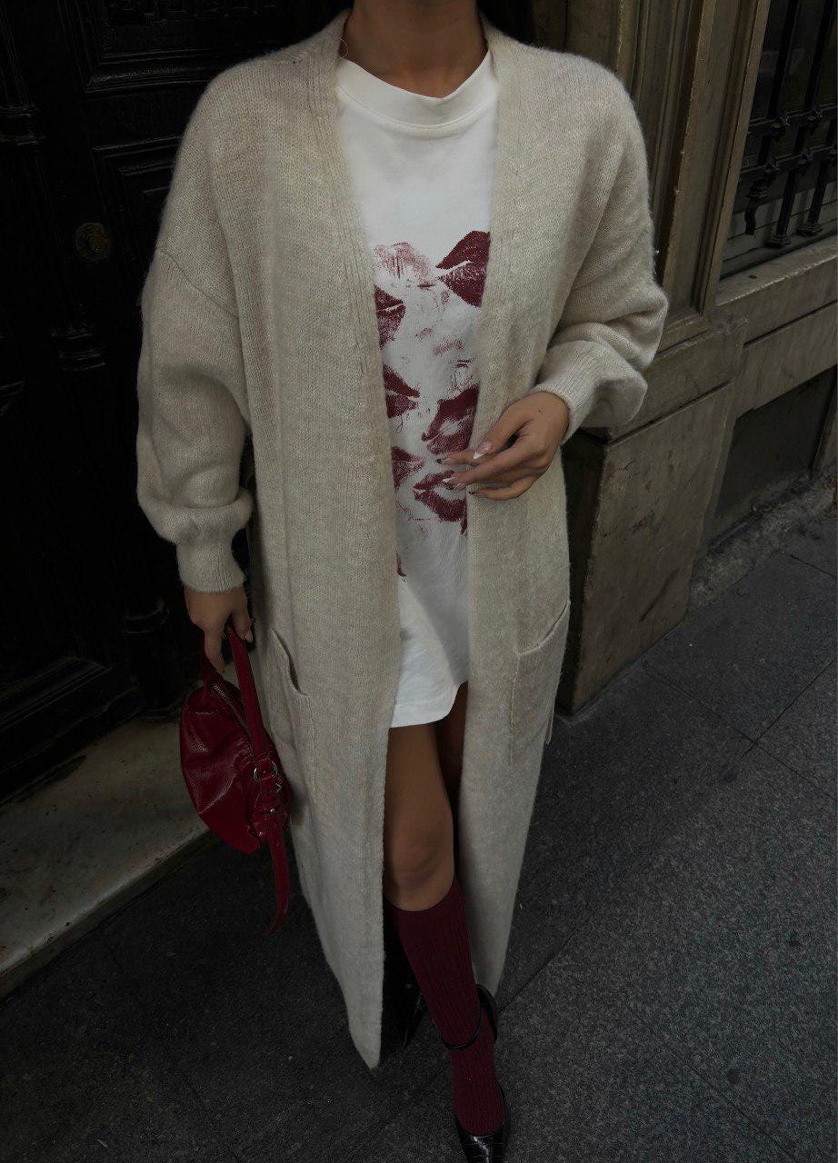 Black Extra Long Cardigan, Oversized Cardigan, Ankle Length Cardigan ...