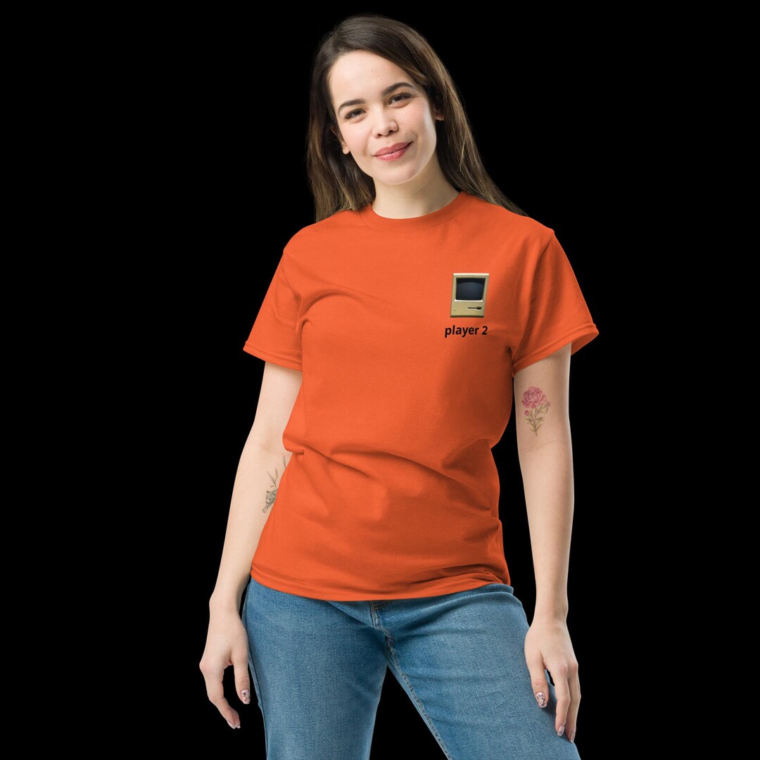 Epic Player 2 T-shirt Designs Cool Funny & Retro Gaming Tees Perfect ...