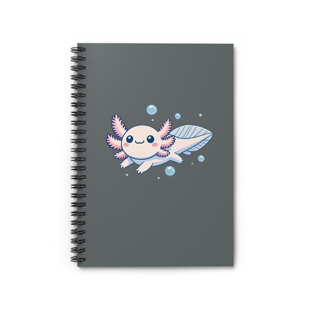 Quirky Journal for High Schoolers, Axolotl Personalized Diary for Teen ...