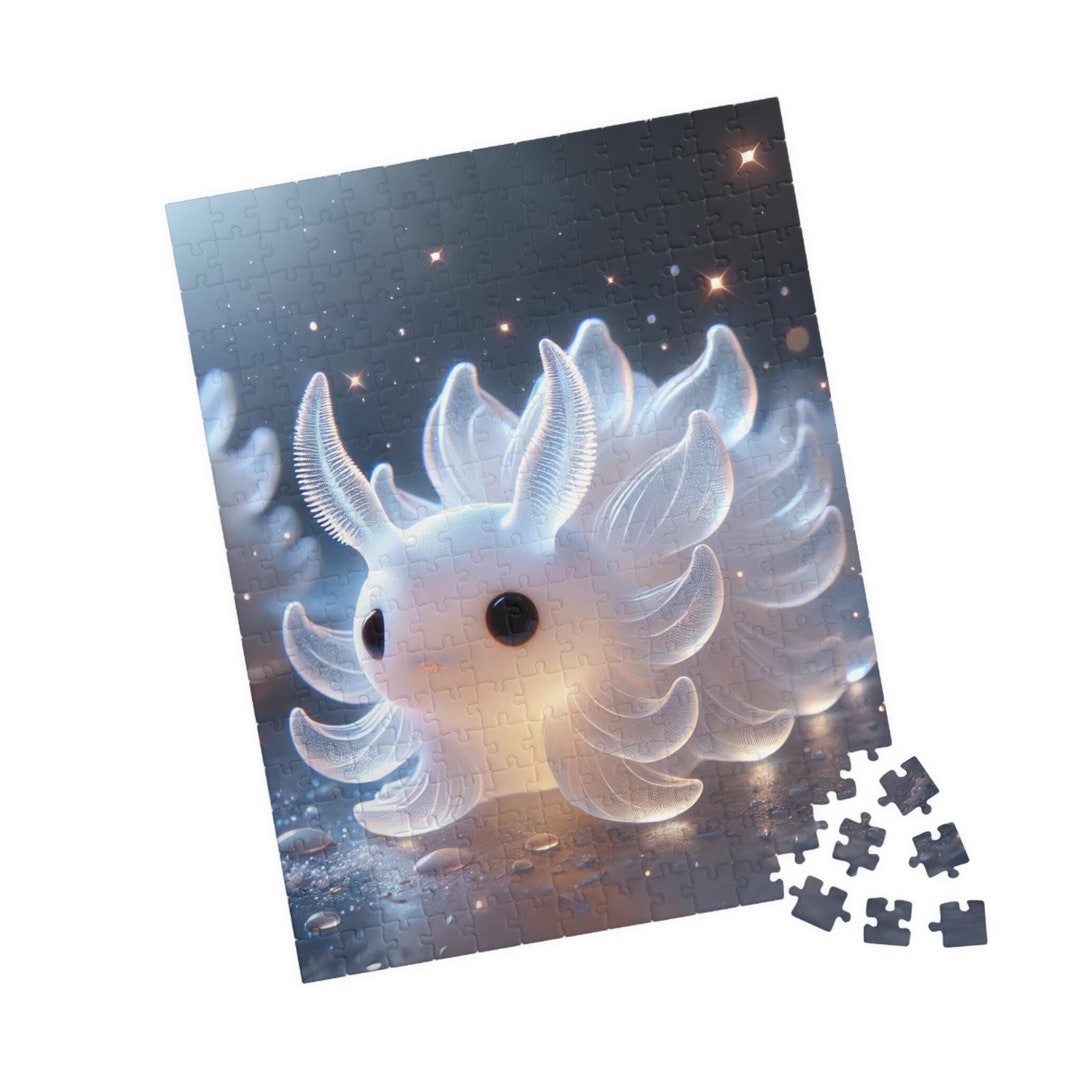 Translucent Nudibranch Sea Slug Jigsaw Puzzle, High-quality Nudibranch ...