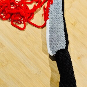 Crochet Knife Pattern – Quirky Amigurumi for Halloween, Cosplay, or ...