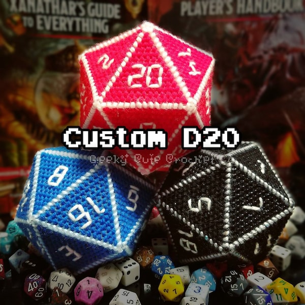 D20 Dice Decor - Etsy