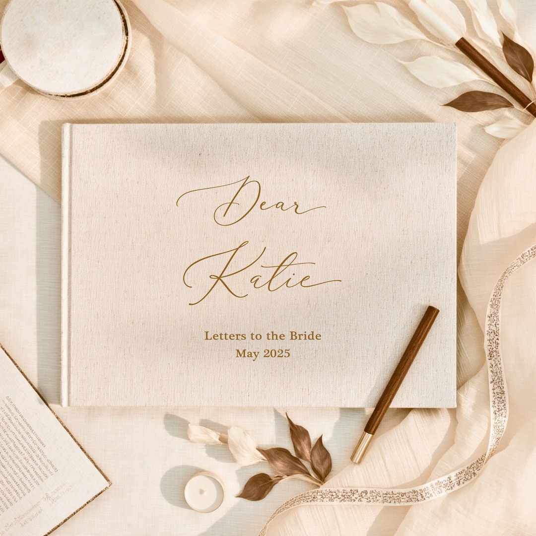 Custom Letters to the Bride Scrapbook, Hen Do Scrapbook, Bridal Shower ...