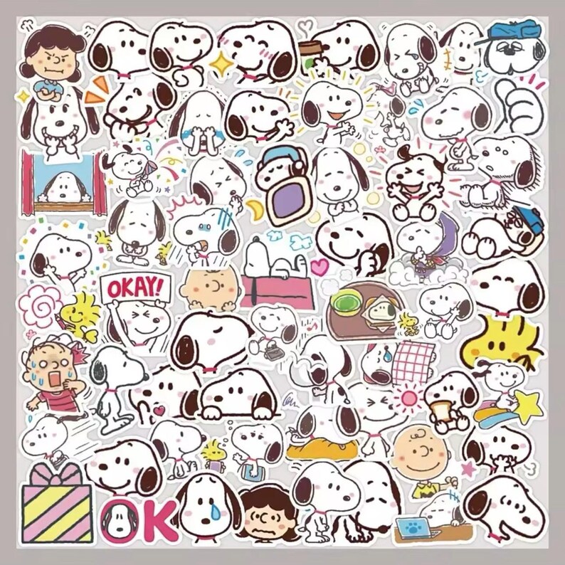 50PC Cinnamoroll Sticker Set Kawaii Stickers for Laptop, Cell Phone ...