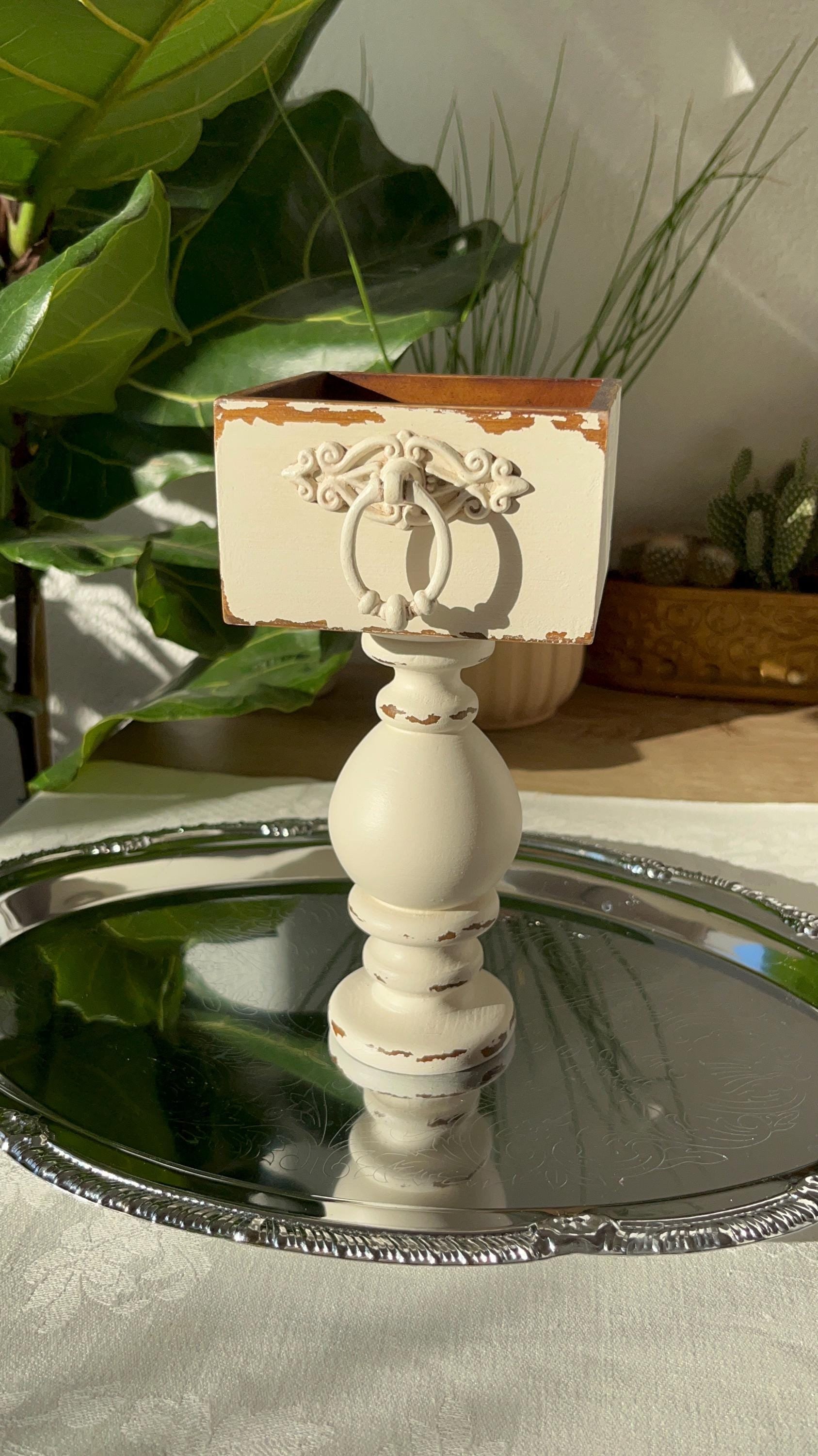 Handcrafted Rustic Pedestal Stand With Drawer - Etsy