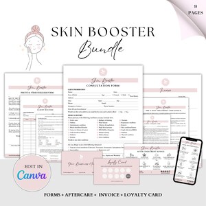 Skin Booster Consent, Filler Consultation, Filler Aftercare Advice ...