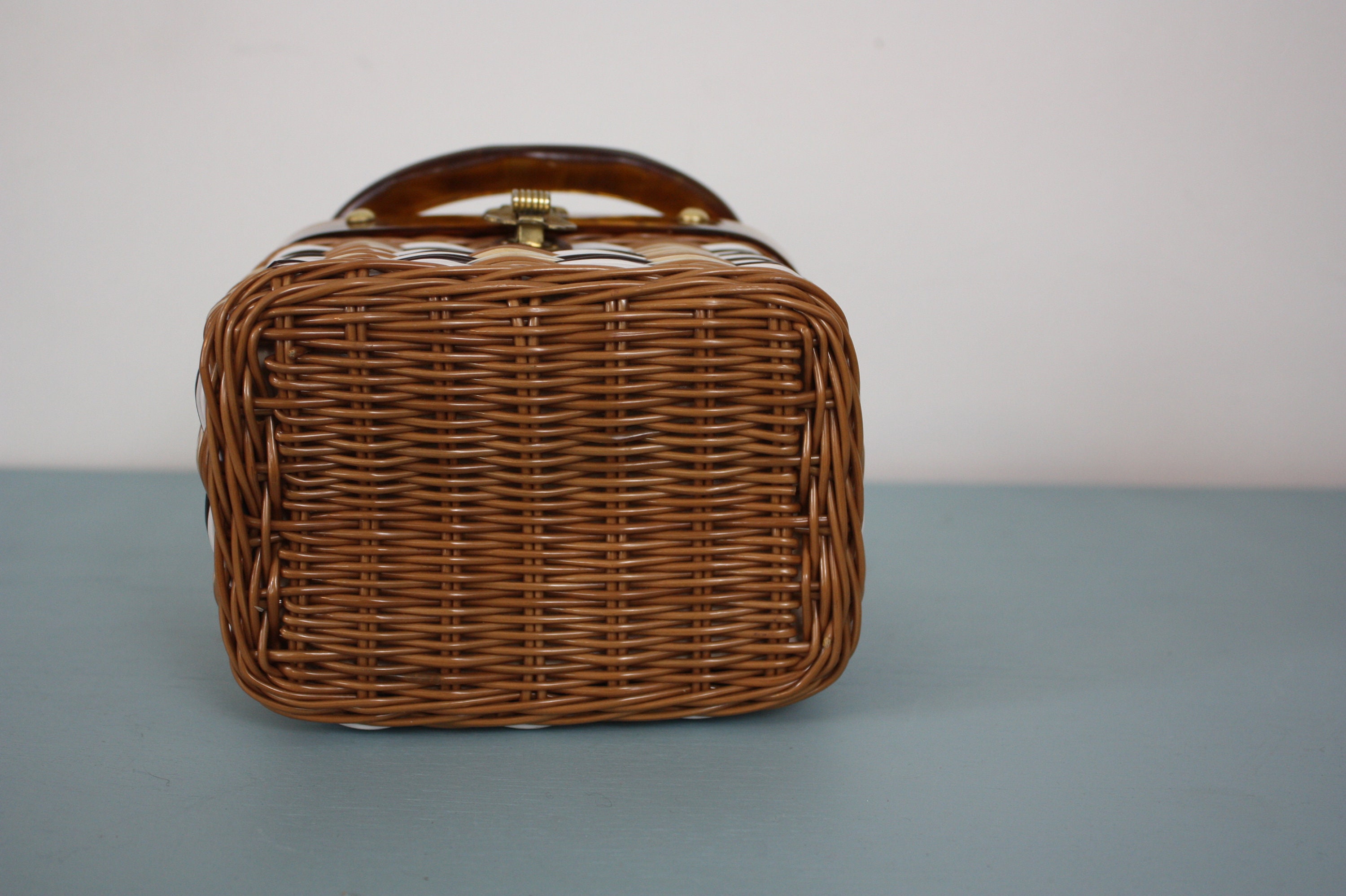 Lucite and Plastic Woven Vintage Stylecraft Miami Purse Small - Etsy UK