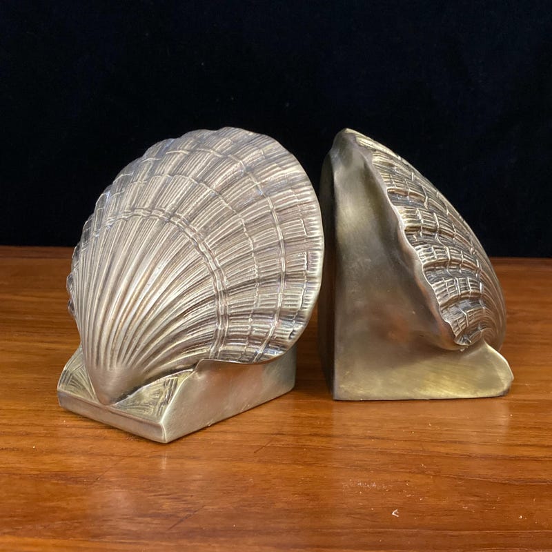 Shell Bookends - Etsy