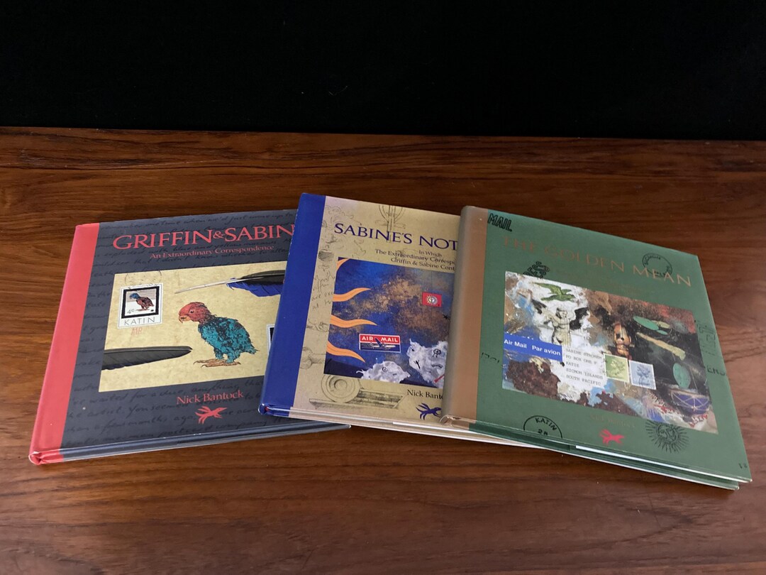 Griffin and Sabine Trilogy 90s Books With Inserts - Etsy