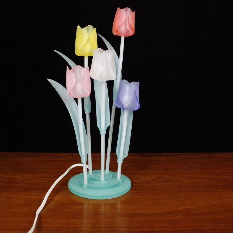 Tulip Lamp - Etsy