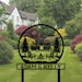Custom Camper Yard Sign, Custom RV Camping Decor, Personalized Camping ...