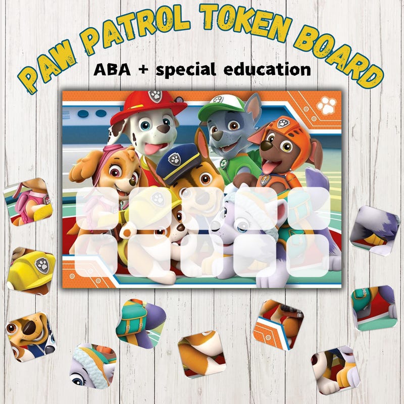 Paw Patrol Stickers - Etsy