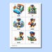 Paw Patrol Verb Flashcards – 24 Printable Action Cards for Speech ...