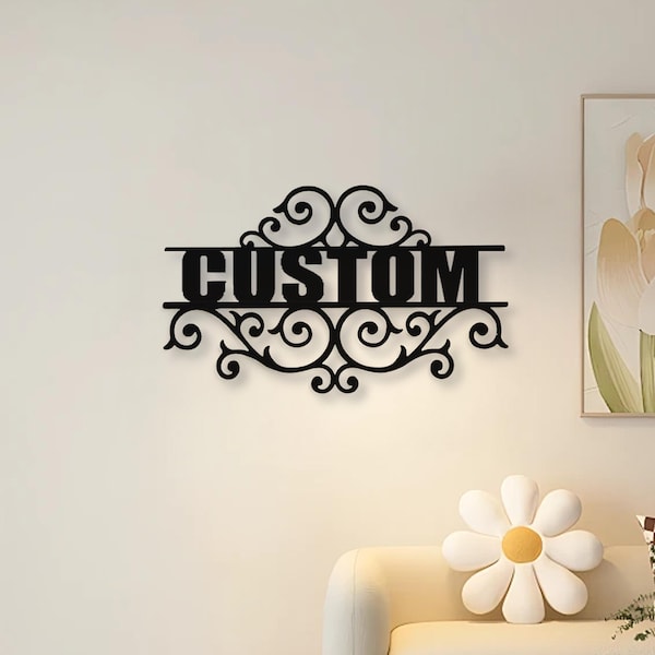 Custom Metal Wall Art - Etsy
