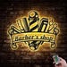 Custom Barber Shop Metal Sign: Personalized LED Wall Art - Etsy