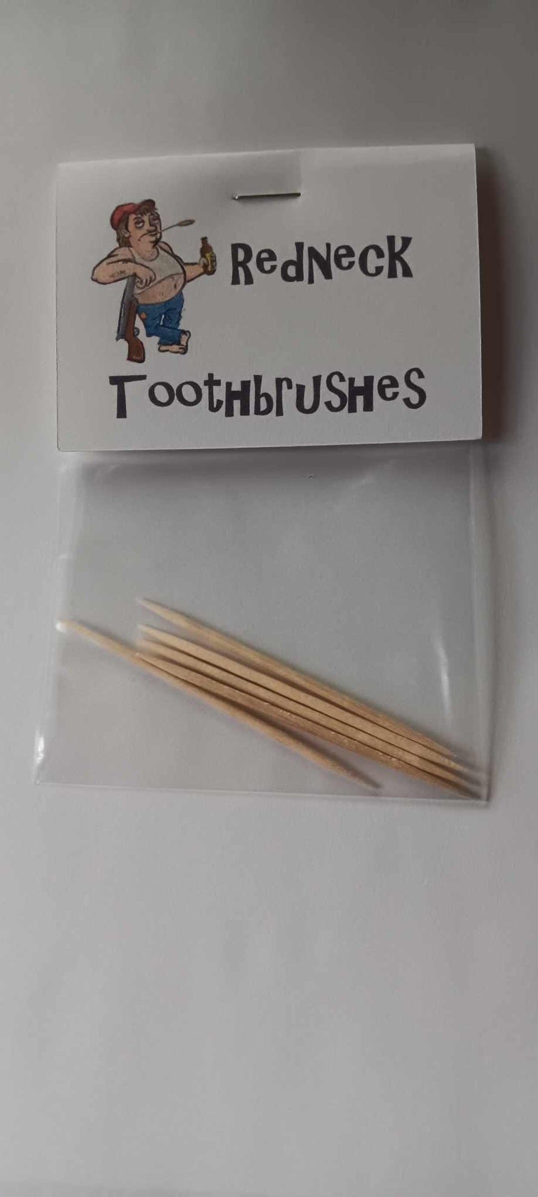 Redneck Toothbrush Gag Gifts for Fun, Games, and Laughs. Secret Santa ...