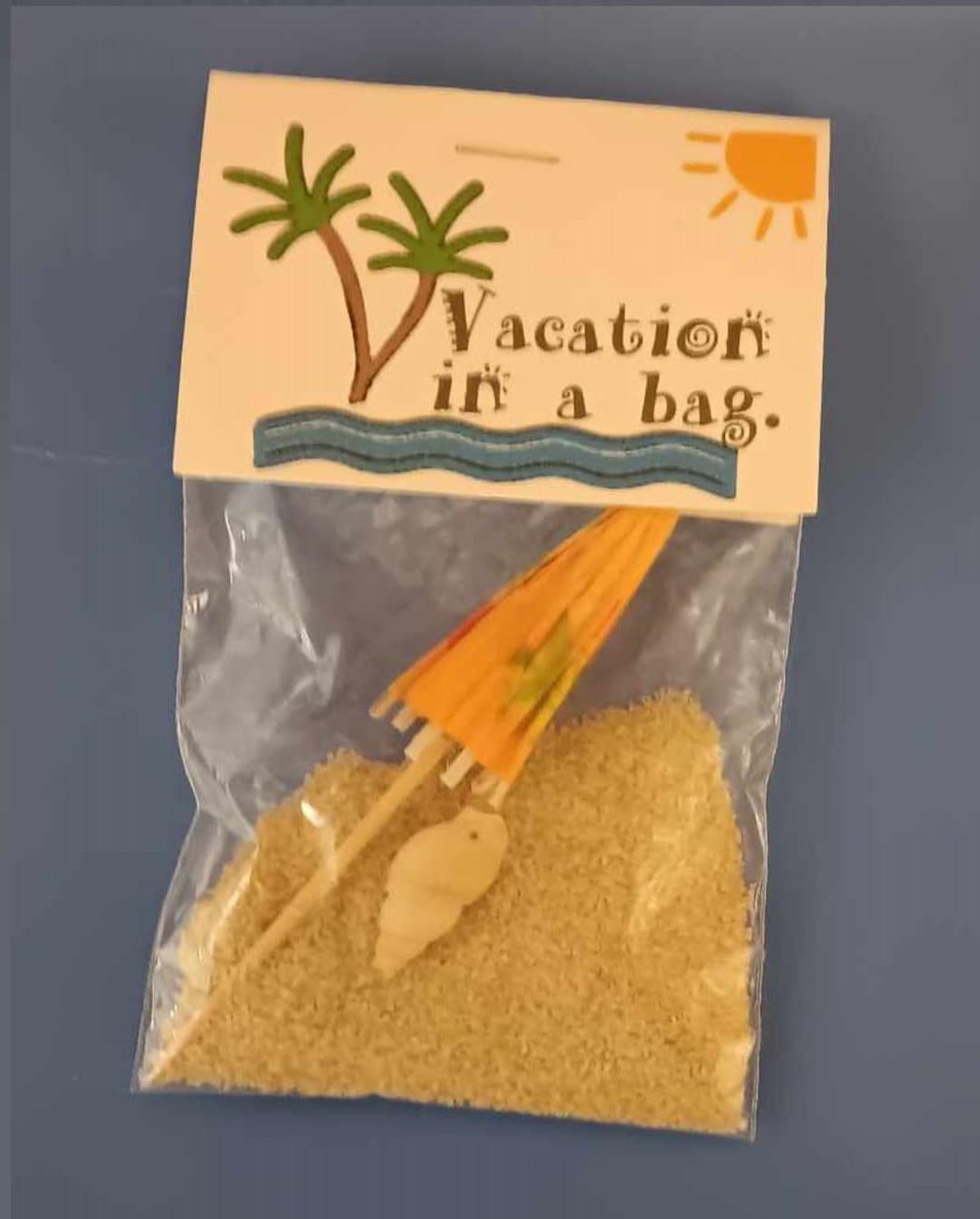 Vacation in a Bag Gag Gift 3 Pack, 10 Pack or 20 Pack of Prank Gift for ...
