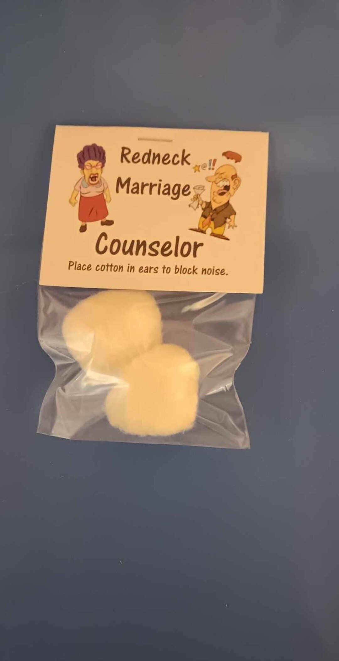 Redneck Marriage Counselor Gag Gift, 3 Pack, 10 Pack or 20 Pack Prank ...