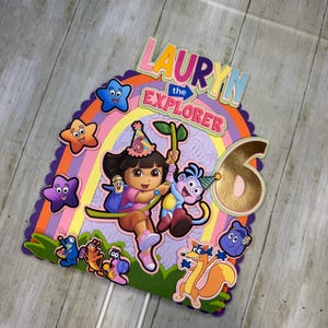 The Explorer First Birthday Explorer Party Decorations Cupcake Toppers ...