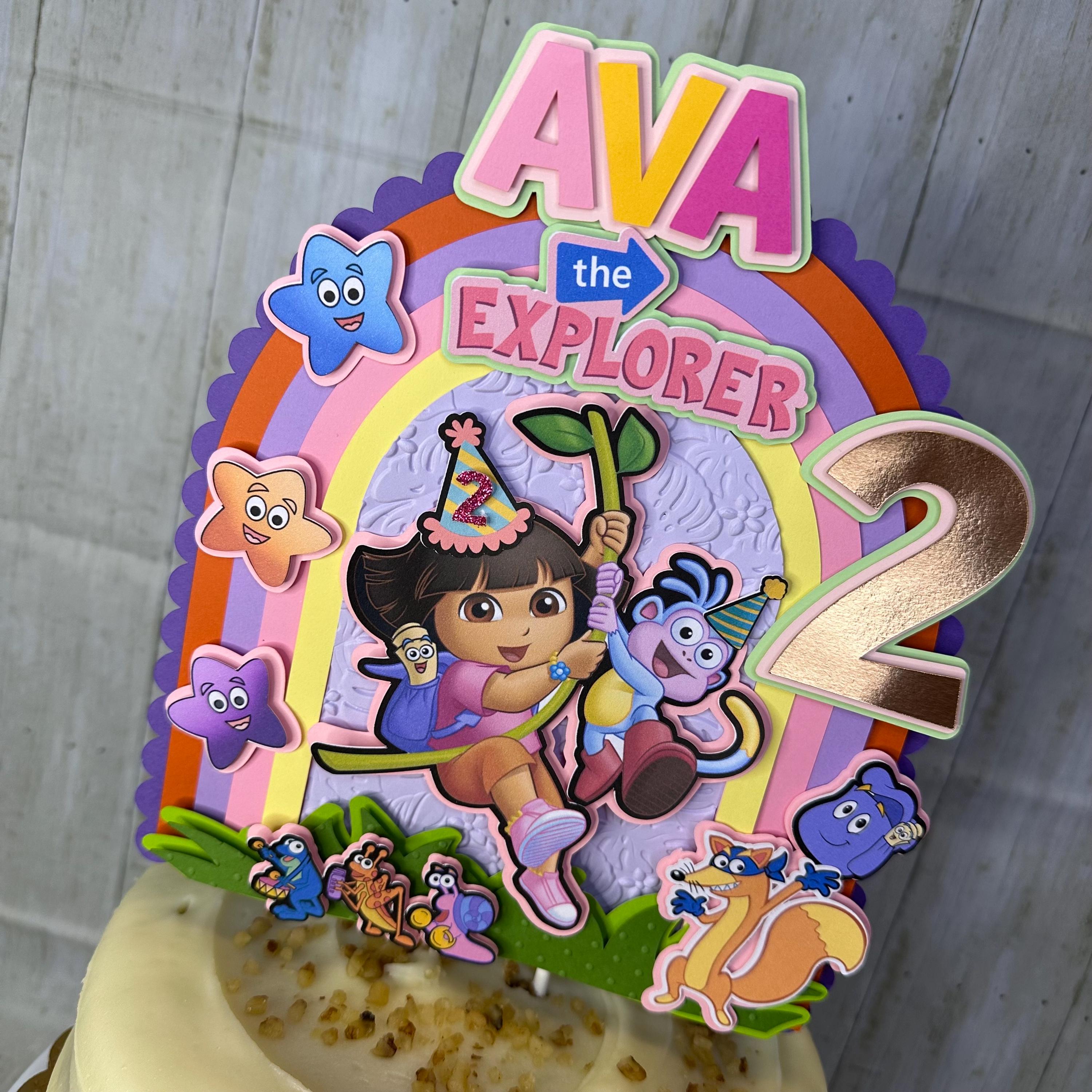 Dora The Explorer Birthday Map