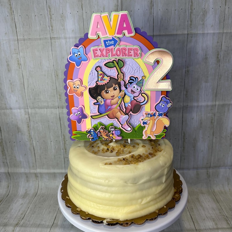 The Explorer First Birthday Explorer Party Decorations Cupcake Toppers ...