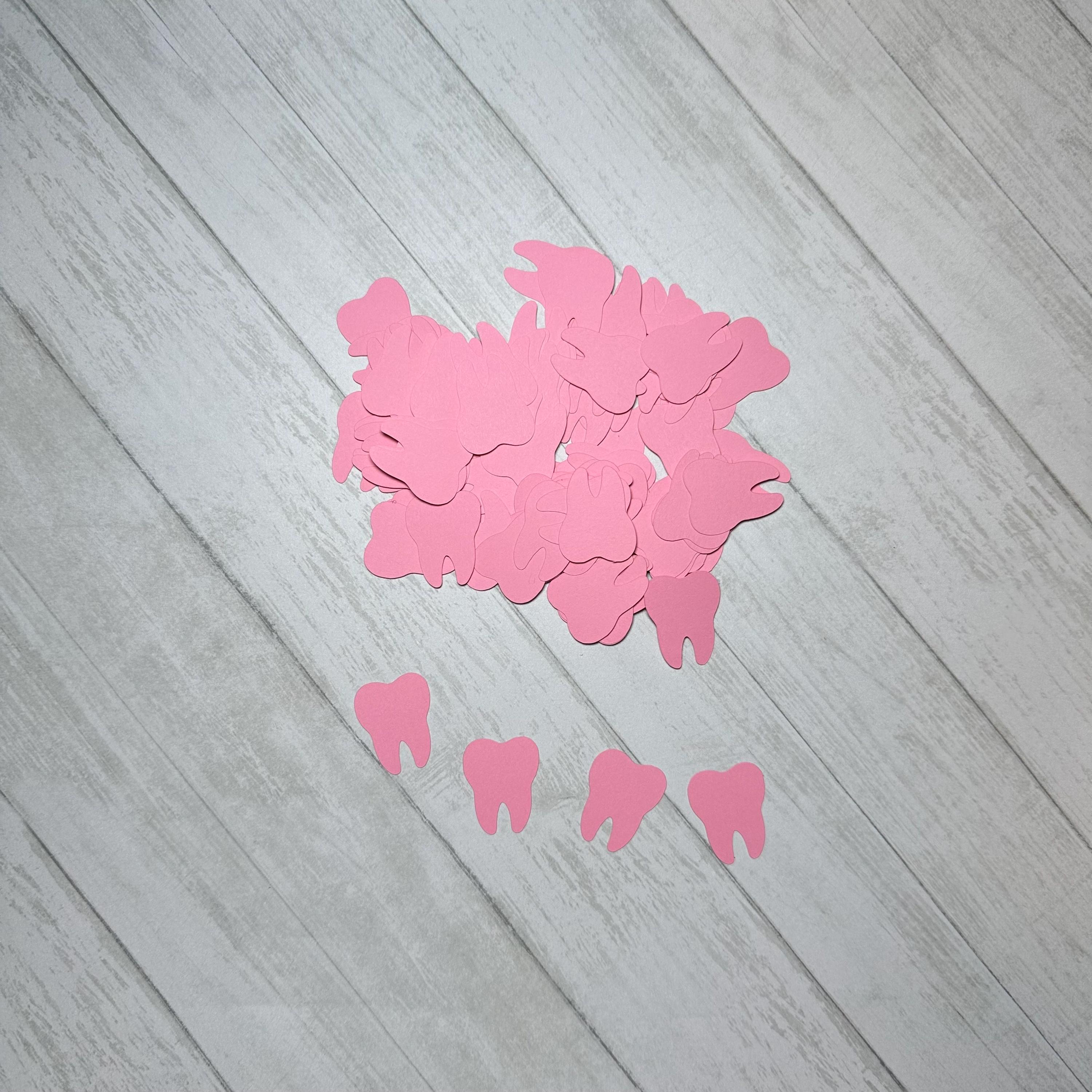 Tooth Confetti Tooth Fairy Dental School Tooth Decorations Tooth ...