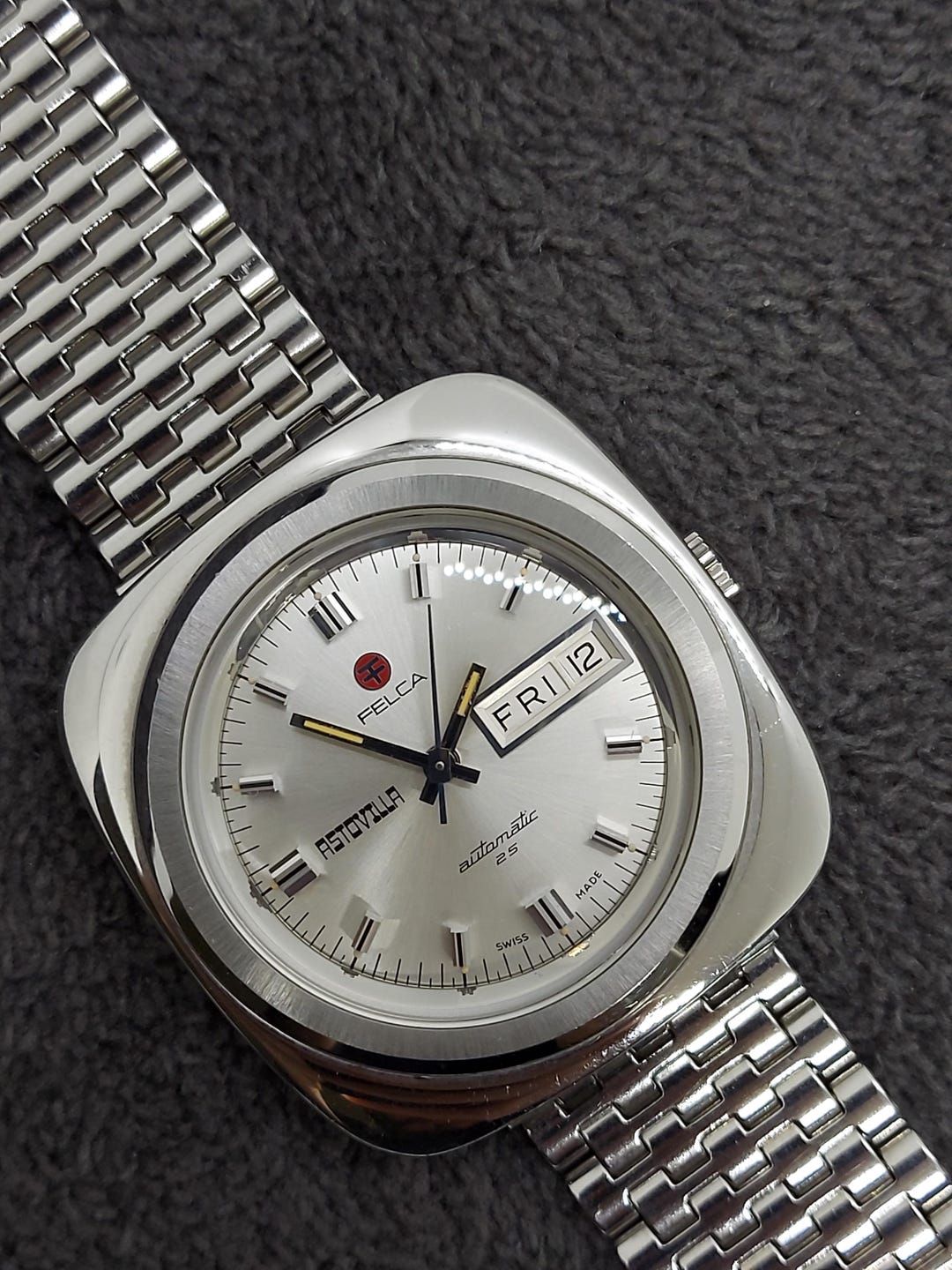 Vintage Felca Astovilla Automatic Men's Watch 1970 - Etsy