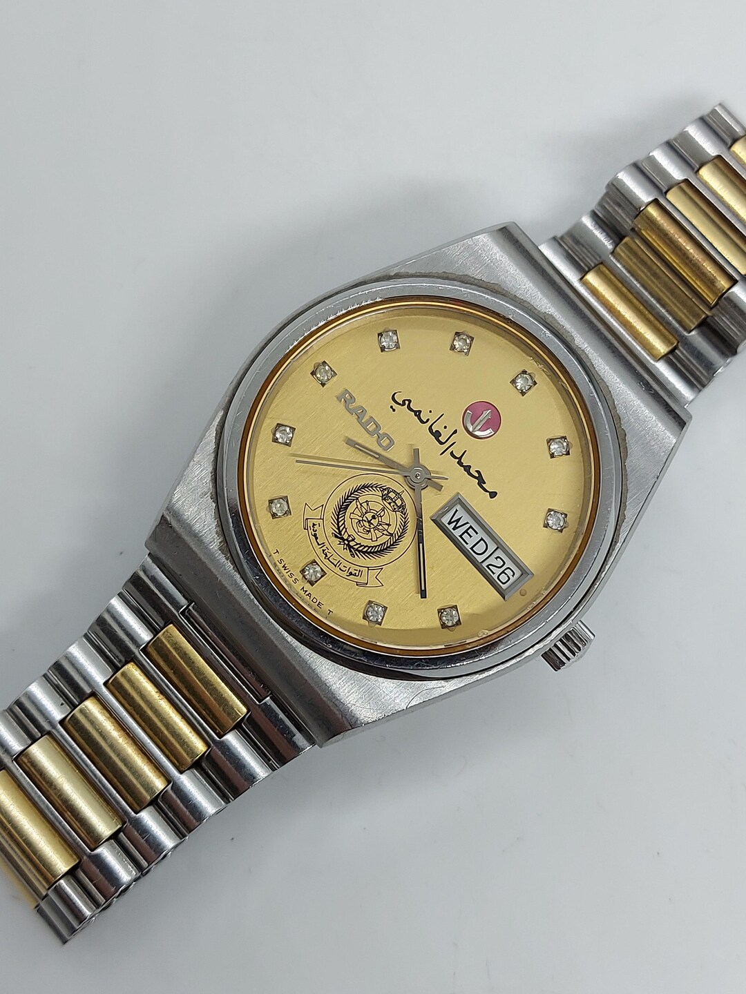 Vintage Rado Saudi Military Forces Automatic Men's Watch 1970 - Etsy