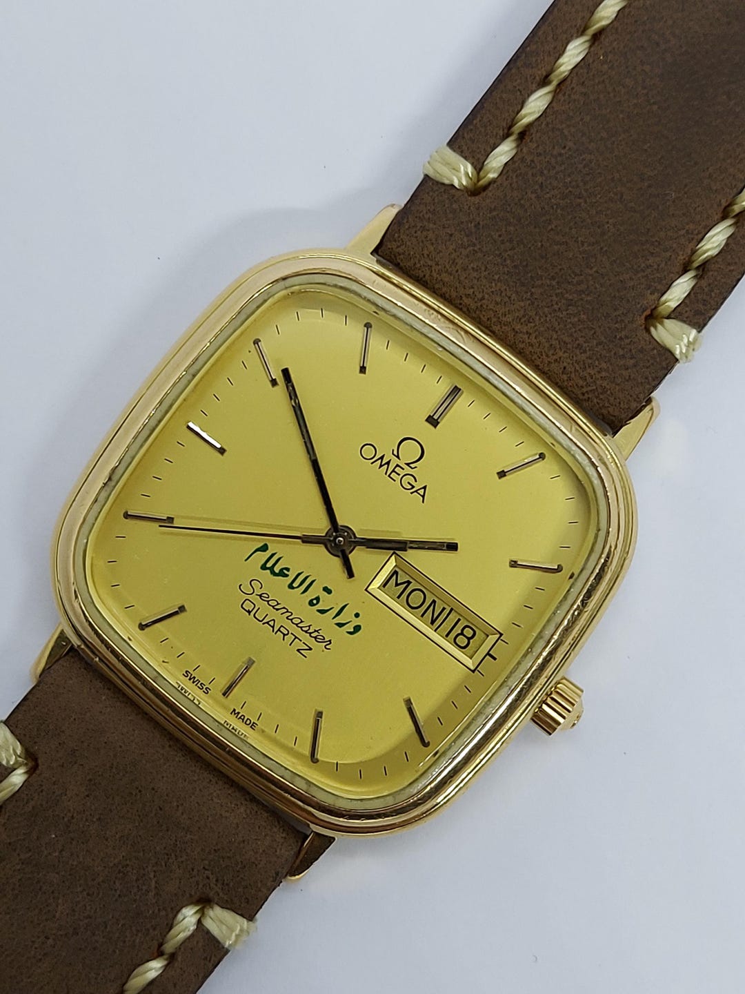 Vintage Omega Seamaster Quartz Saudi Ministry of Information Men's ...