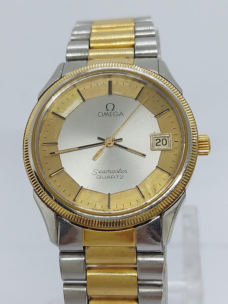 Vintage Omega Seamaster Pie Pan Quartz 1342 Men's Watch 1970 - Etsy